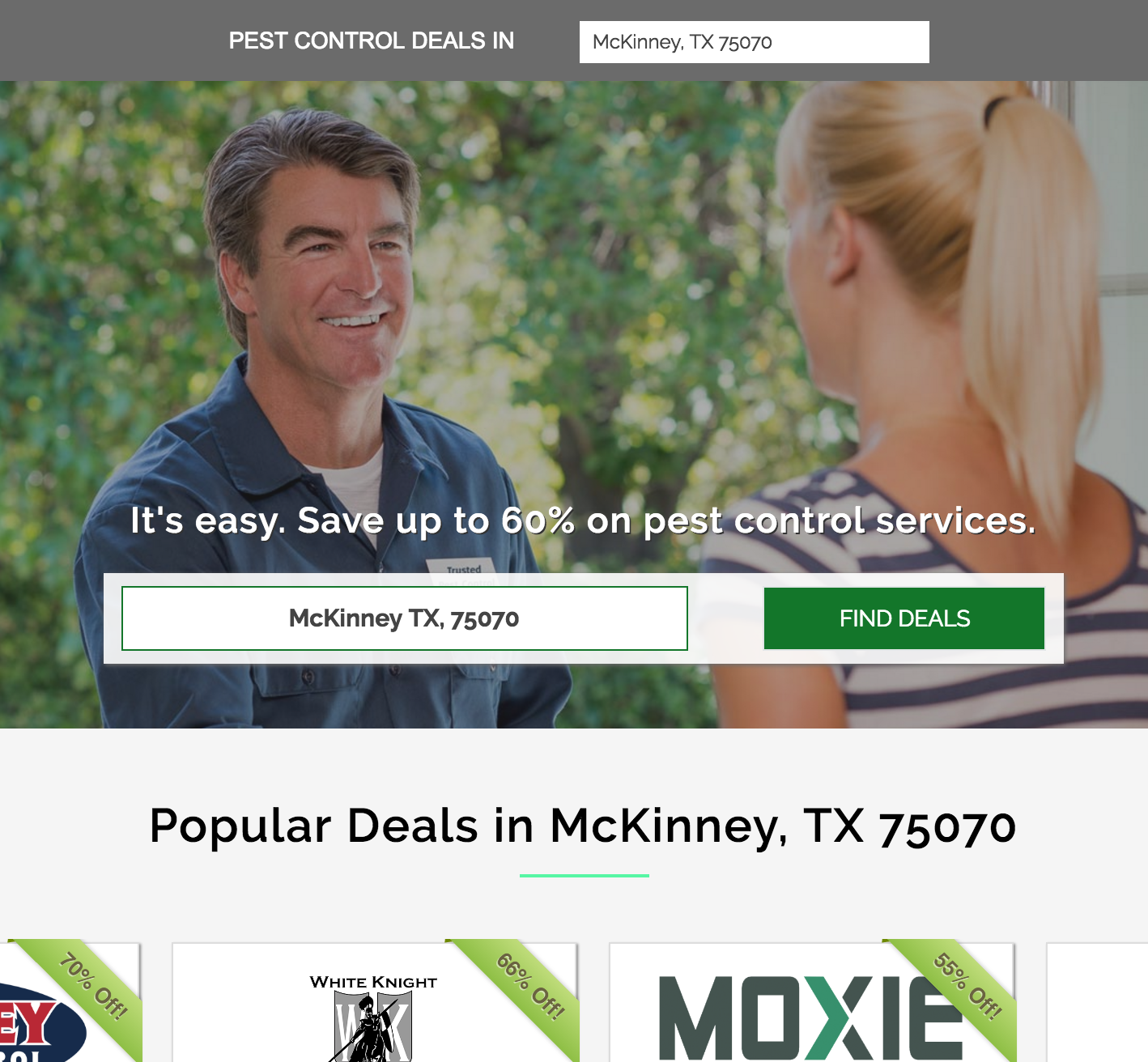 How to use SimplyPest to buy a pest control deal